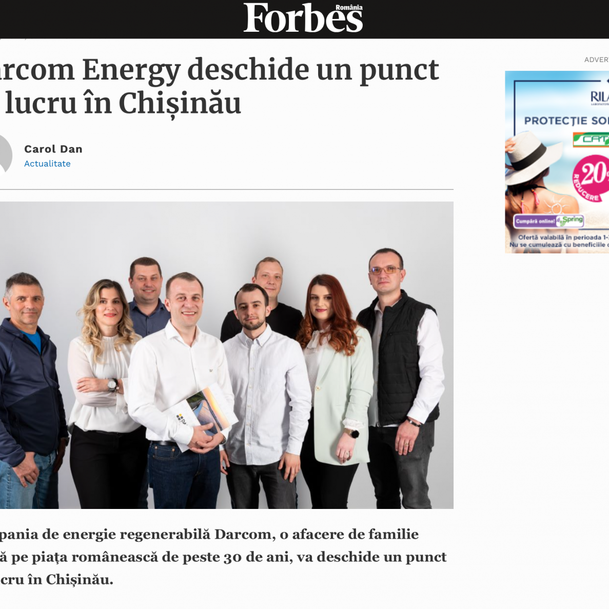 Noutăți - Darcom Energy